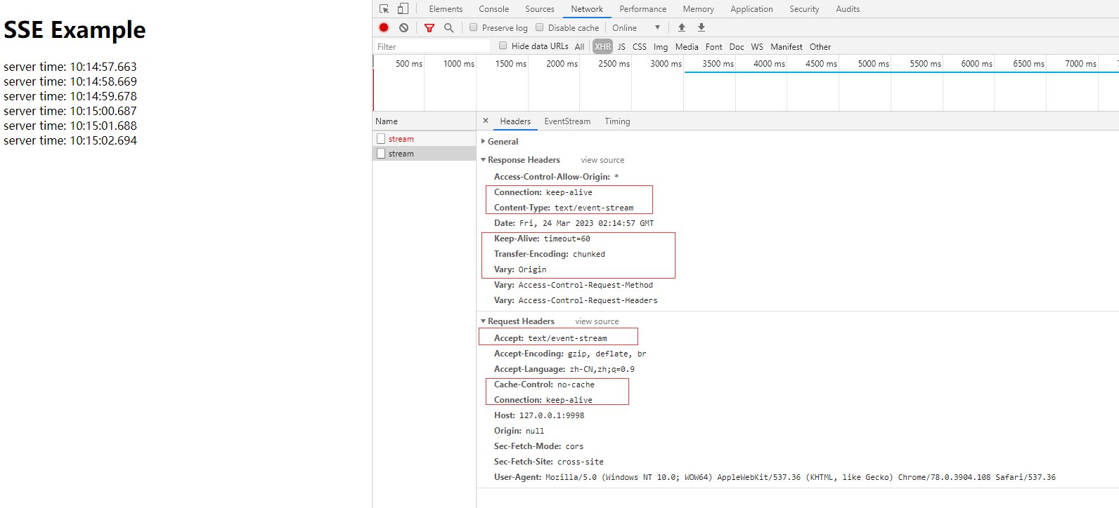 SSE（Server-Sent Events）| 前后端demo参考_sse demo-CSDN博客