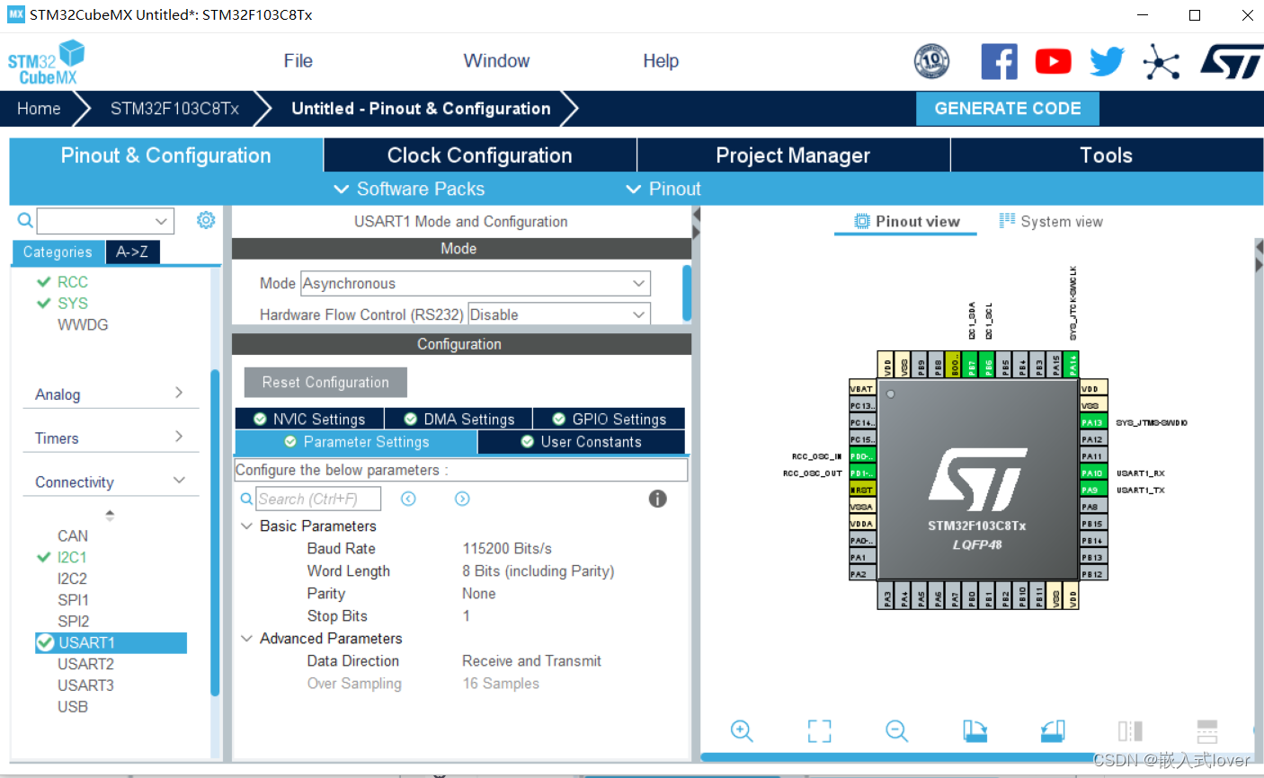 STM32 (基于HAL库) 硬件IIC读写任意AT24CXX芯片-CSDN博客