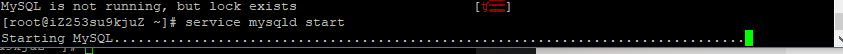 MySQL is running but PID file could not be found 解决方案_error! mysql is running but pid file could ...