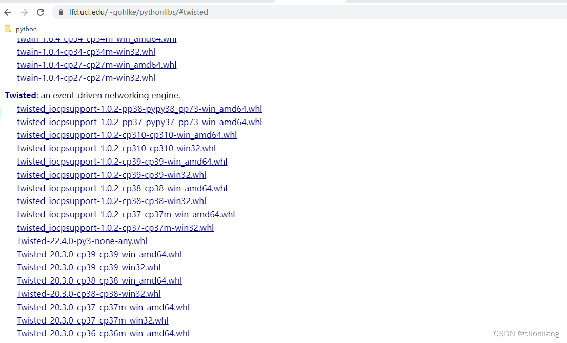 python爬虫Scrapy的安装_scrapy timeouterror: the read operation timed out-CSDN博客