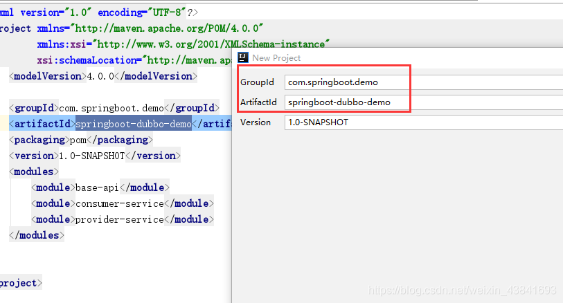SpringBoot整合dubbo系列(三) -- Springboot + Dubbo实例，附GitHub Demo地址_spring boot 分层架构 demo github-CSDN博客