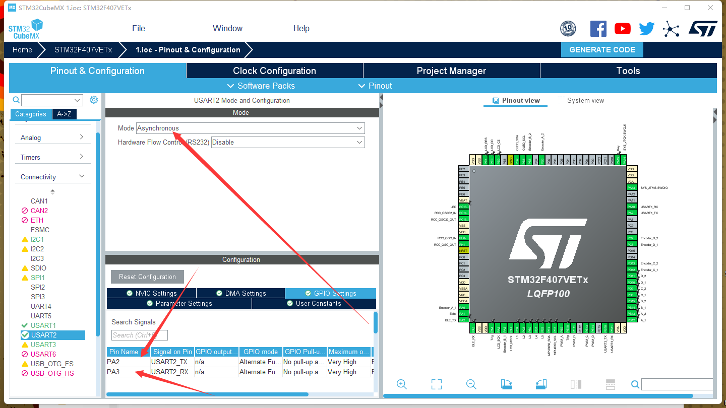 stm32hal库 串口重定义_hal库pd5,pd6重定义为usart2-CSDN博客