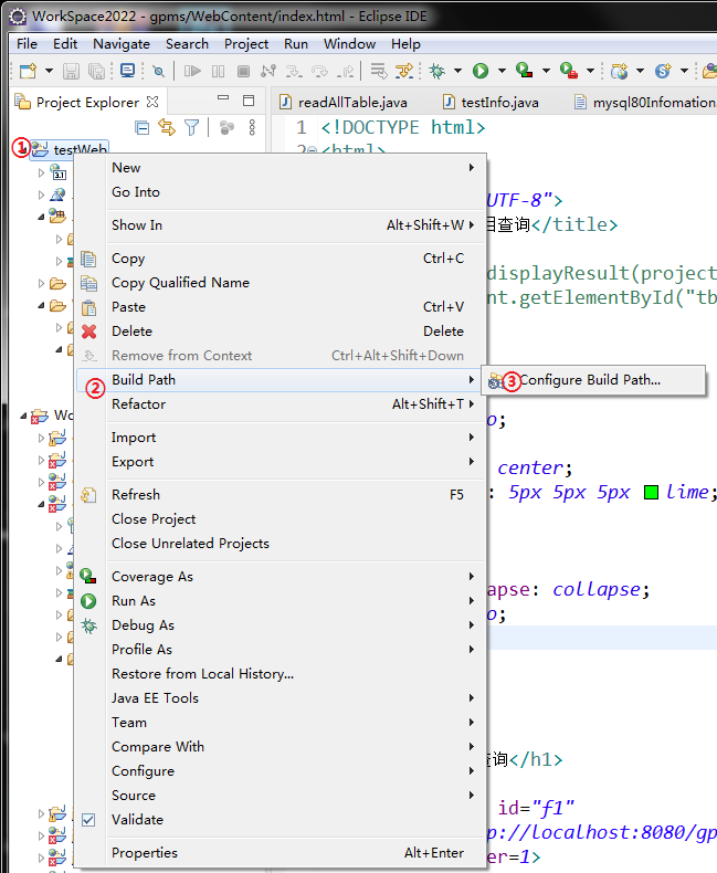 java创建web工程与MySQL8.0数据库加载_myeclipse8.5现有工程如何操作mysql8.0-CSDN博客