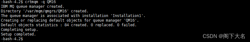 IBMMQ linux版命令创建队列管理器、队列、通道、window连接（六）_ibmmq创建通道-CSDN博客