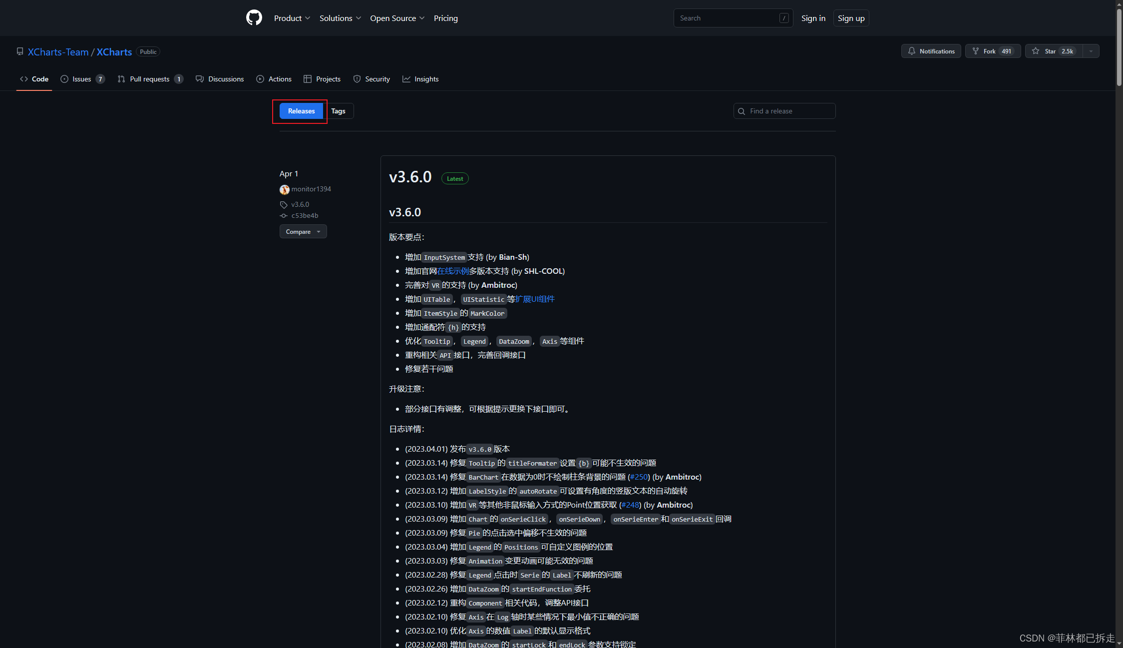 【Unity XCharts - 01】XCharts图表库简介-CSDN博客