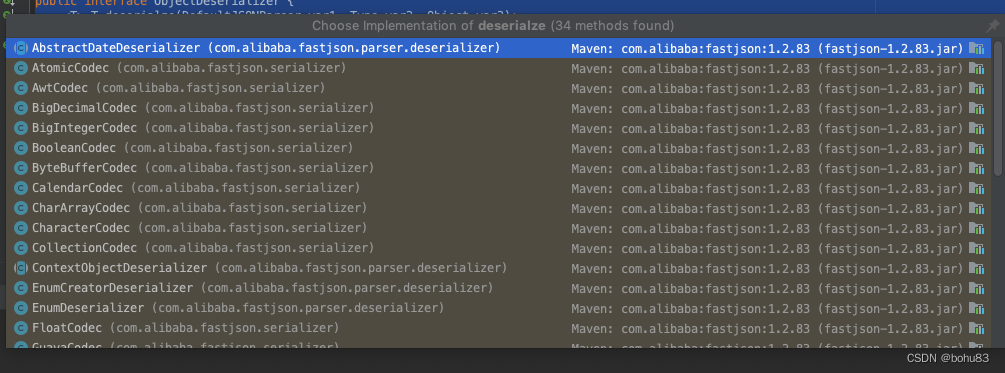 Fastjson custom type conversion object conversion - Programmer Sought