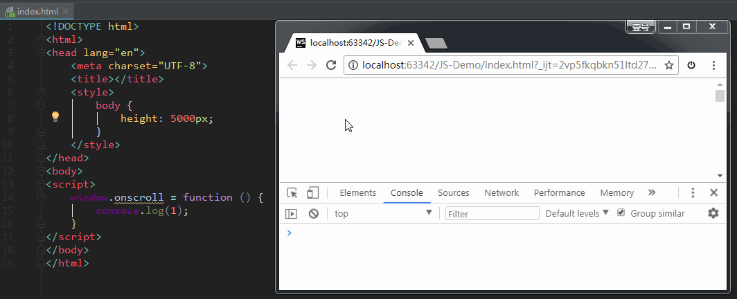 前端学习＜四＞JavaScript基础——39-scroll相关属性和缓动动画_window.onscroll-CSDN博客