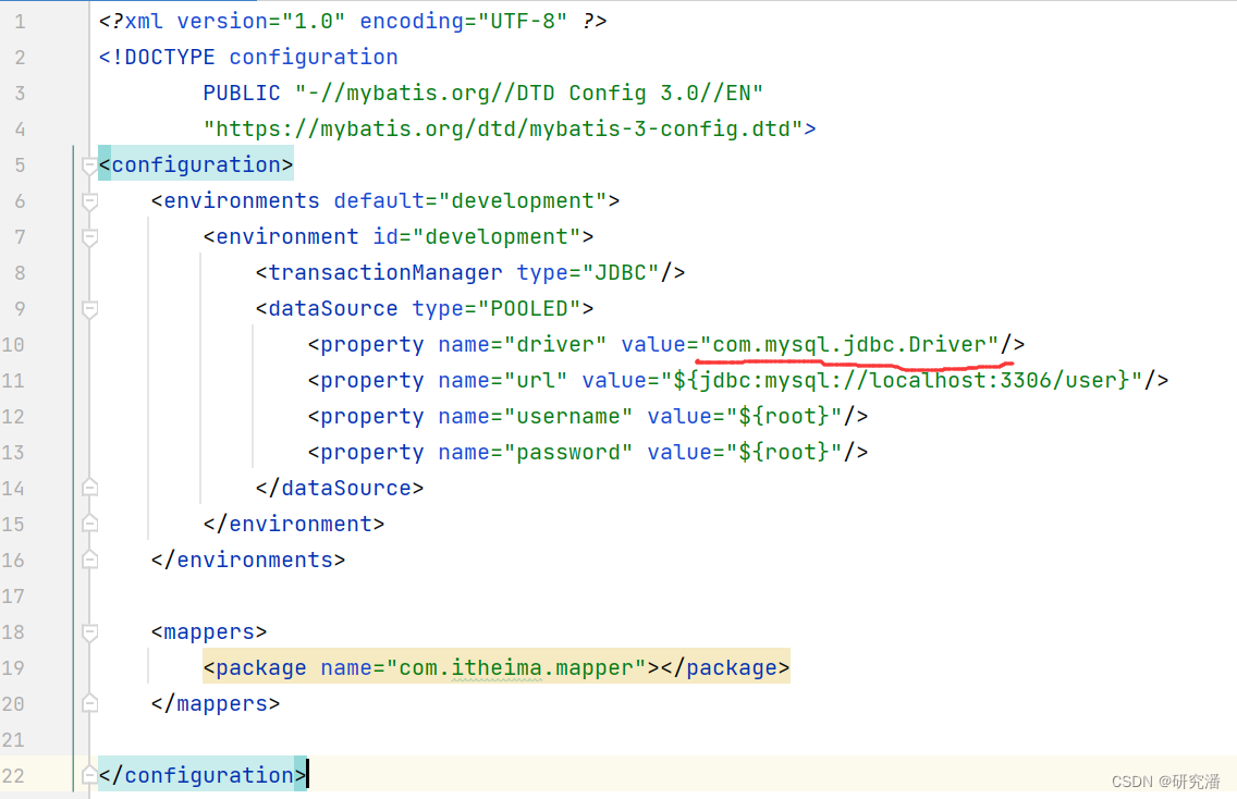 Cause: java.lang.ClassNotFoundException: Cannot find class: ${com.mysql ...