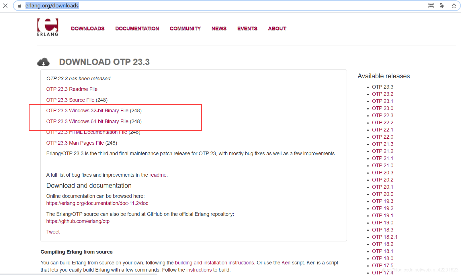 RabbitMQ安装（Window）_otp-win64-24.3.4下载-CSDN博客