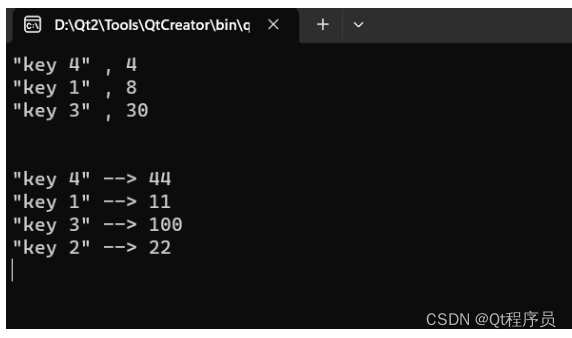 Qt中 QMap 类、QHash 类、QVector 类详解_qhash和qmap-CSDN博客