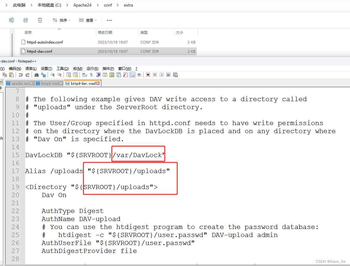 windows下使用Apache配置WebDav_apache webdav-CSDN博客