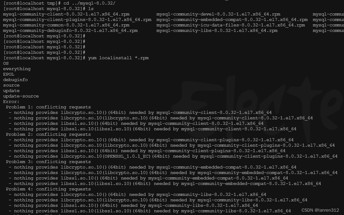 openEuler-22.03安装 mysql8.0.32_openeuler mysql-CSDN博客