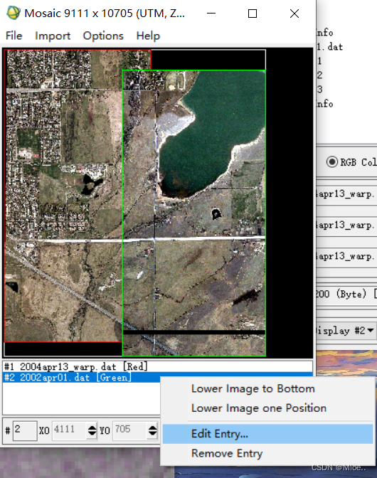 ENVI CLASSIC进行图像镶嵌_envi影像镶嵌-CSDN博客