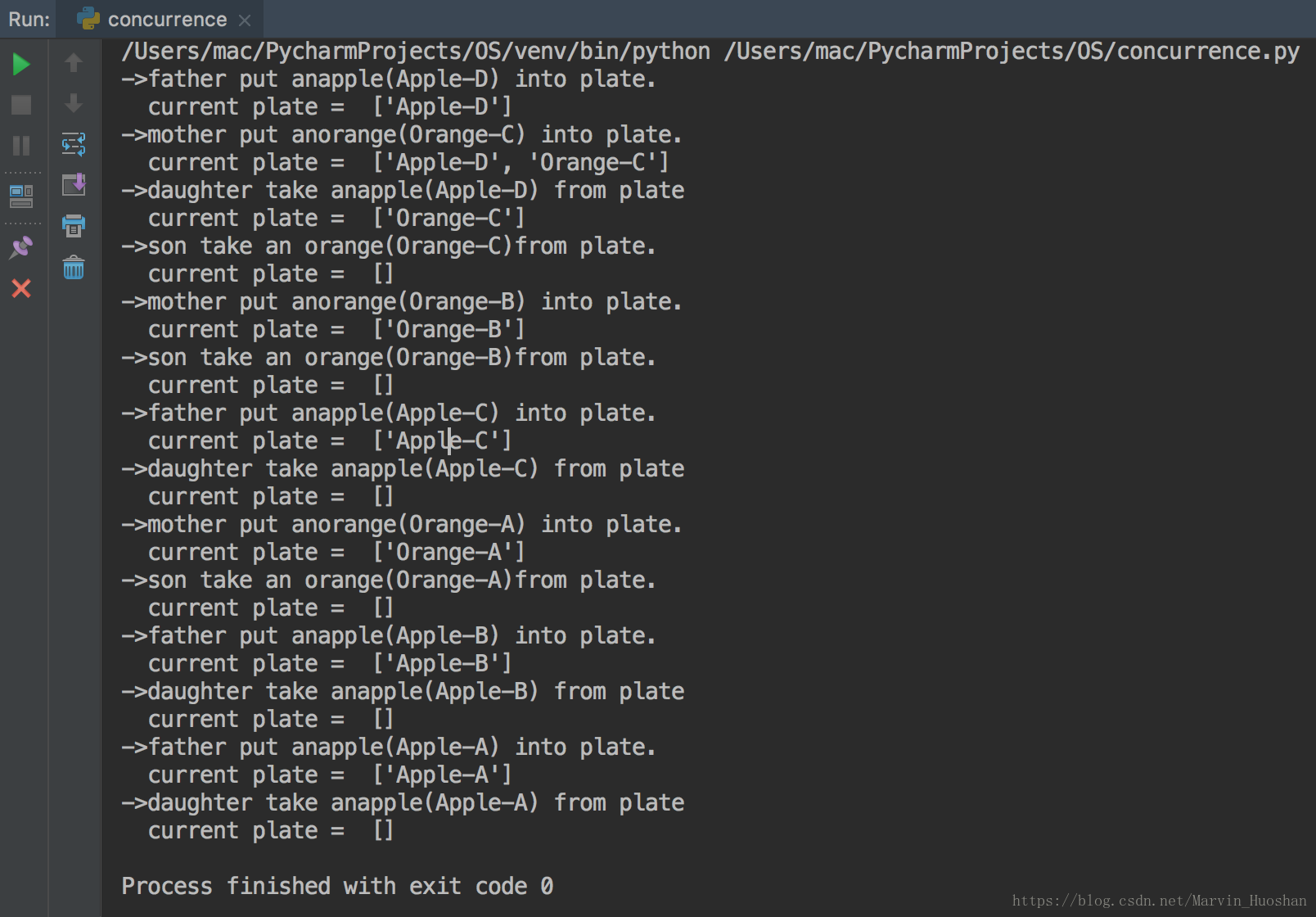 一个Python多线程实例_桌子有个能盛得下五个水果的空盘子-CSDN博客