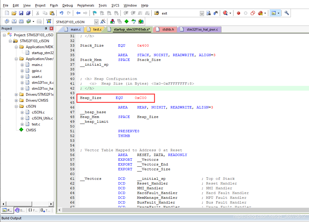STM32HAL 移植 cJSON开源库 (裸机开发神器)_stm32移植cjson-CSDN博客