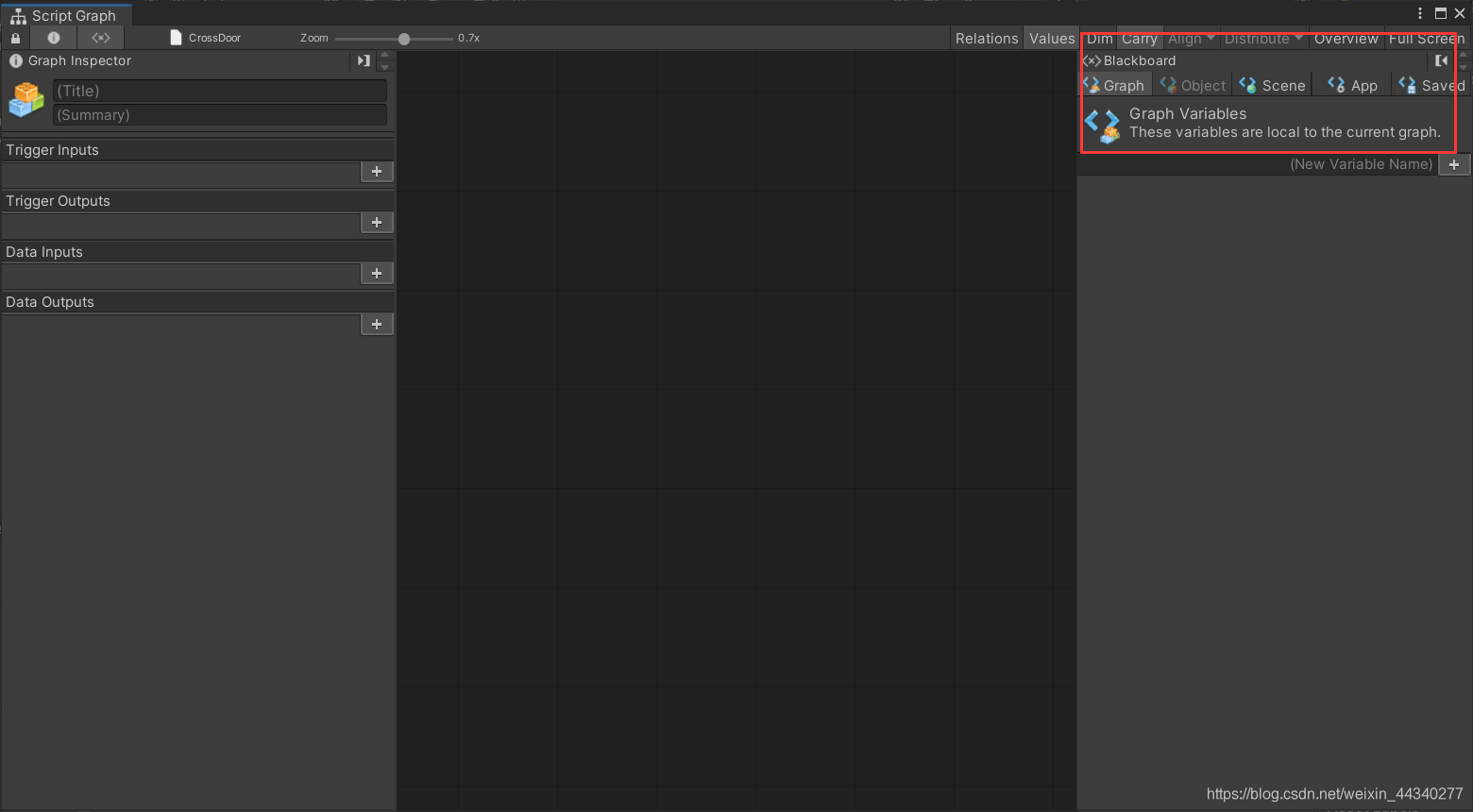 Unity 2021 可视化编译 Visual Scripting blackboard 中的 Object variable 怎么调出来_unity2021 script-CSDN博客