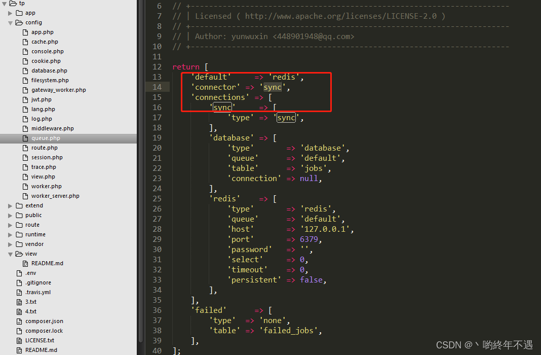 thinkphp6.0 使用 topthink/queue 3.0_think-queue3.0-CSDN博客