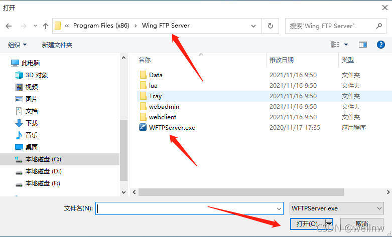 Windows10安装Wing FTP Server操作说明_wingftpserver 用户手册-CSDN博客