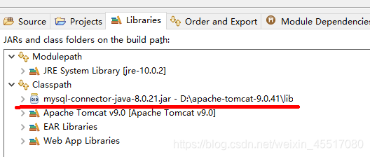eclipse创建Java-web项目，JDBC无法加载问题_eclipse 启动web项目 ,找不到jdbc包-CSDN博客