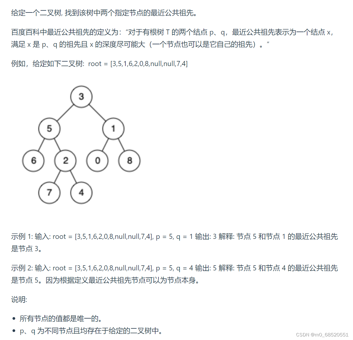 代码随想录算法训练第21天 530二叉搜索树的最小绝对差 501二叉搜索树中的众数 236 二叉树的最近公共祖先 Csdn博客 4490
