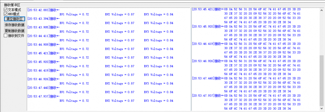 [MM32软件]【灵动微电子MM32F5330测评】+05 ADC调试调试_float rvxvoltage[3];-CSDN博客