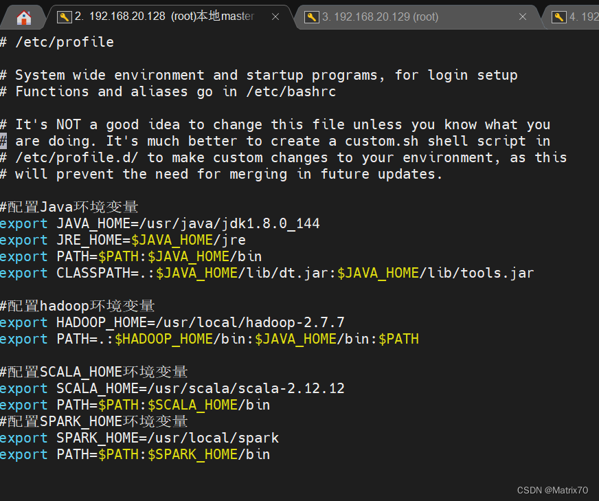 基于Linux系统对Spark进行配置集群及搭建开发环境_linux中spark环境变量配置-CSDN博客