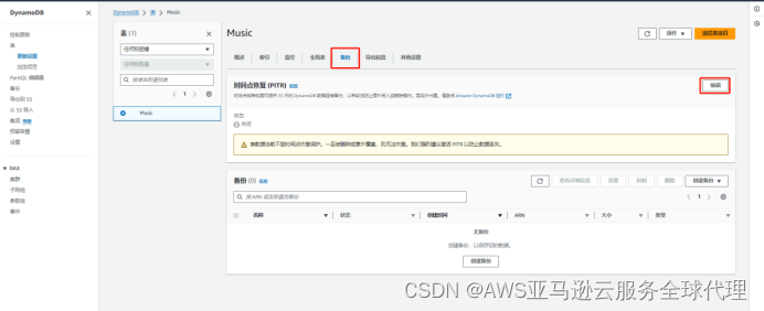 AWS 创建DynamoDB表_dynamodb 創建表-CSDN博客