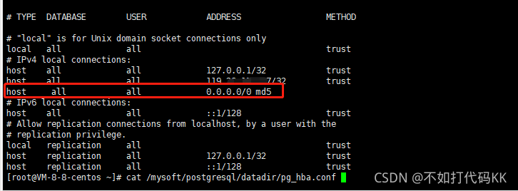 postgresql数据库开启远程访问（FATAL: no pg_hba.conf entry for host）_docker+postgresql开启远程访问-CSDN博客