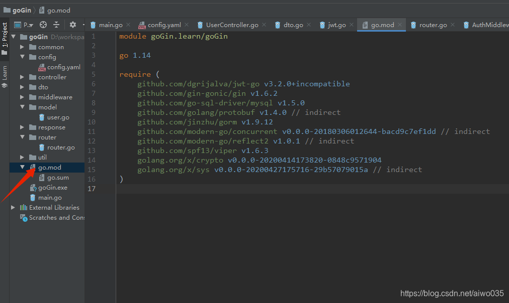go语言学习--开启 mod管理和第三方依赖安装_golang 包管理器 go111module= 为 on-CSDN博客