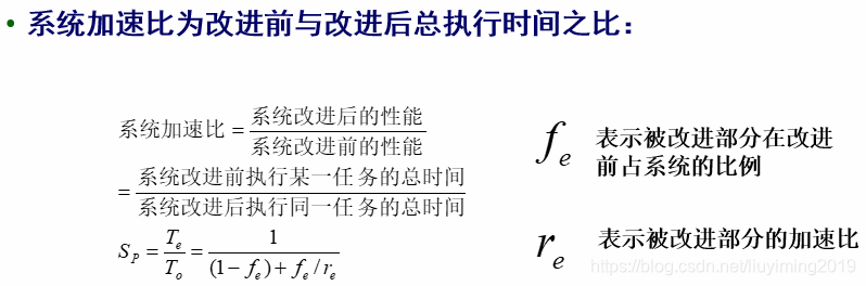 【计算机组成原理】一计算机的基本概念（Amdahl定律&CPU性能公式）&指令系统&总线&流水线性能(吞吐率&加速比&效率)_吞吐率加速比效率-CSDN博客