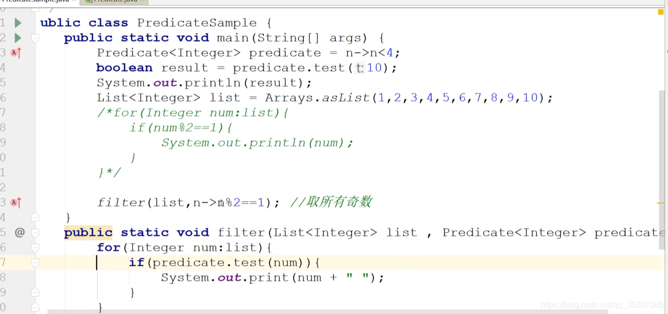 Lambda表达式之函数式编程与Predicate函数式接口、Consumer函数式接口、Function函数式接口_predicate 字符串包含-CSDN博客