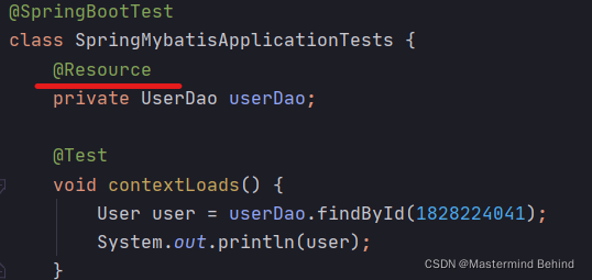 关于springboot整合mybatis出现Could not autowire. No beans of ‘UserDao‘ type found. 的问题_could not ...