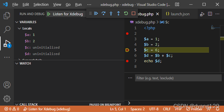 Vscode + php + xdebug 单步调试_centos9 vscode php 单步-CSDN博客