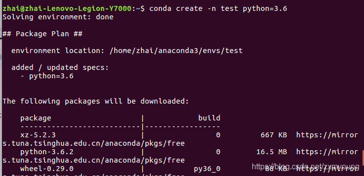 问题：bash: /home/zhai/anaconda3/bin/conda: /home/zhai/anaconda3/bin/python: 解释器错误: 没有那个文件或目录_在 ...