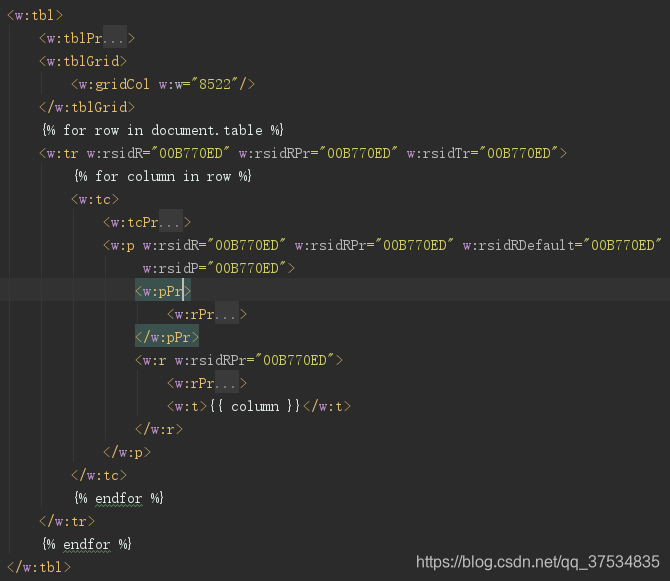 Python操作Word文档，建表_python jinja2创建表格-CSDN博客