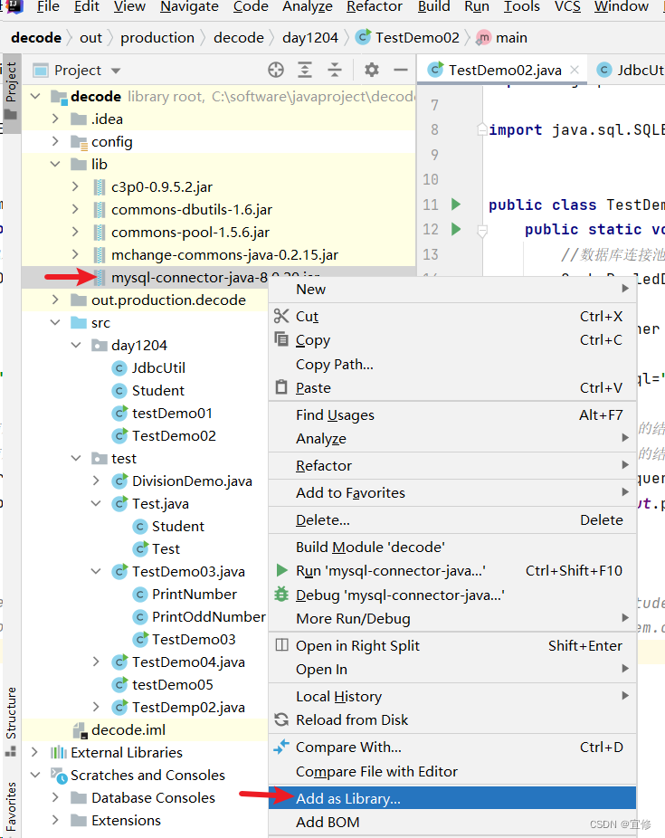 Idea 导入Mysql8.0驱动jar包_mysql 8.0 jar-CSDN博客