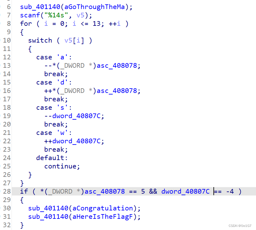 re-迷宫题学习_re ctf 迷宫-CSDN博客