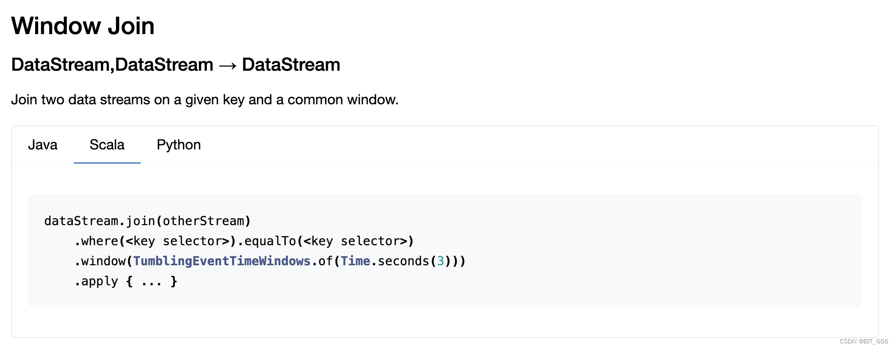 Flink / Scala 实战 - 16.Stream 基于时间合流 - Window Join && CoGroup && IntervalJoin_stream 合流-CSDN博客