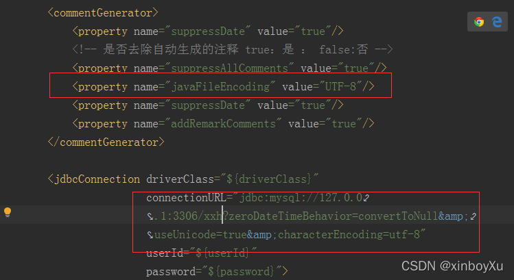 Gradle+mybatis-generator 生成 model 中文注释 乱码解决_mybatis建表列名注释乱码-CSDN博客