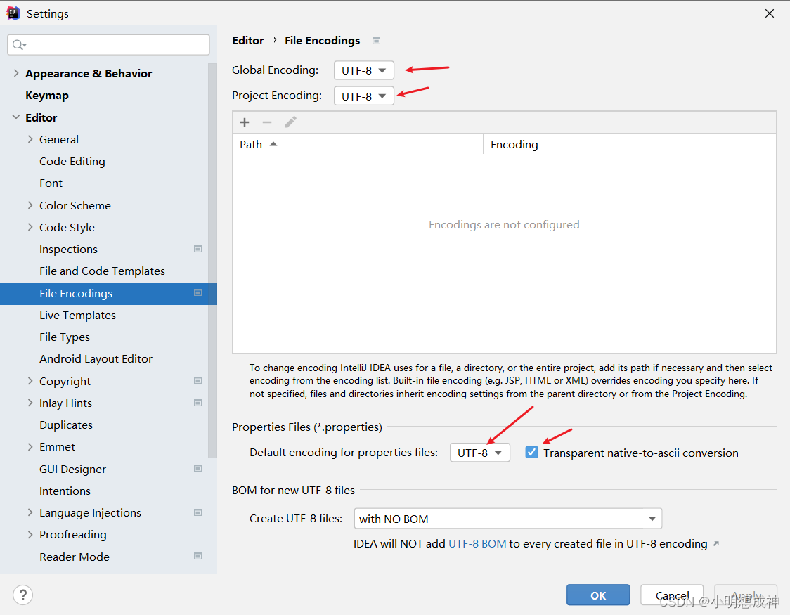 IDEA文件编码格式修改为UTF-8_idea修改编码格式-CSDN博客