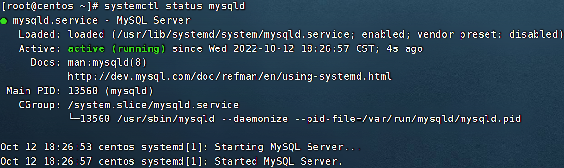 Linux(Centos7.6)安装MYSQL5.7（详细可靠版）_centos7.6 安装mysql5.7-CSDN博客