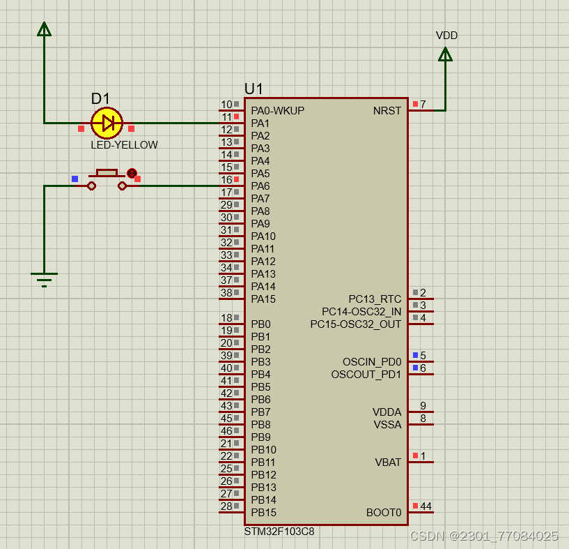 【标准库】STM32F103芯片学习日记【1】【标准库的添加和GPIO的输出、输入模式】_stm32f103标准库-CSDN博客