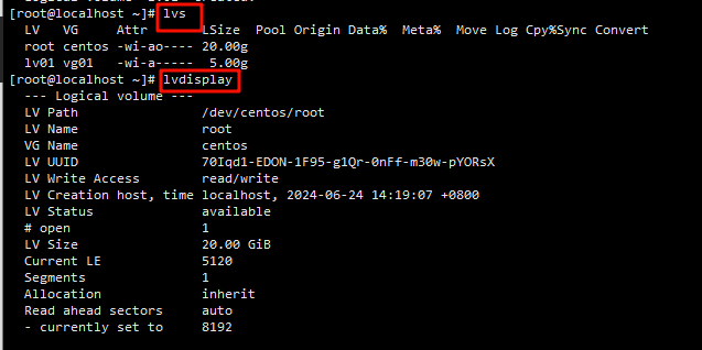 linux LVM的使用_linux的vg-CSDN博客