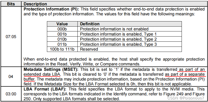 NVME Format Command 个人笔记-CSDN博客
