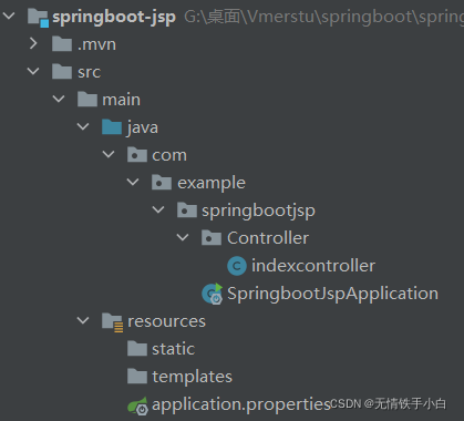 异常:This application has no explicit mapping for /error, so you are seeing this as a fallback ...