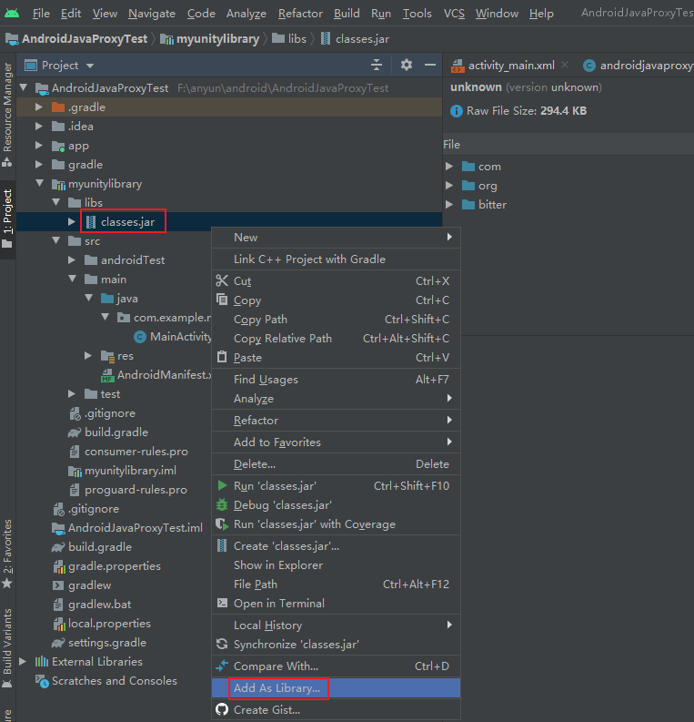 Unity接入自制的安卓AndroidSDK，以及与在unity中使用接入的SDK_unity android sdk-CSDN博客
