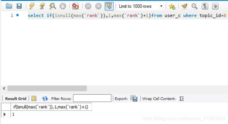 Mysql 中if Isnull的使用mysql If Is Null Csdn博客