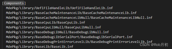 [EDK II] Package的结构、配置和编译_package配置-CSDN博客